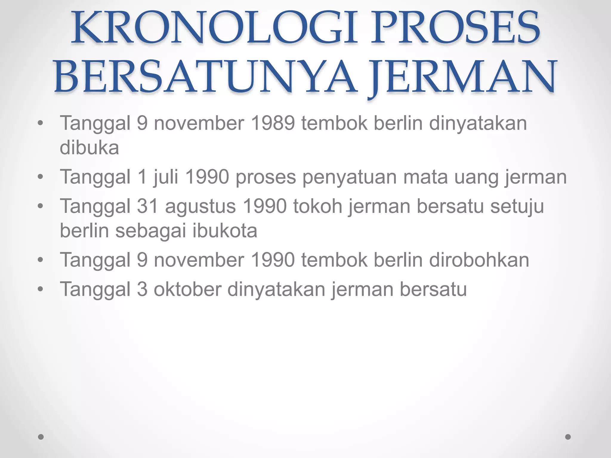 bersatunya jerman dan runtuhnya paktawarsawa | PPTX