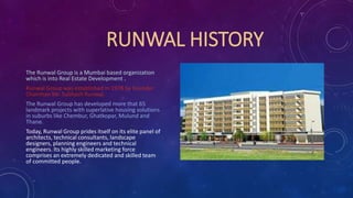 Runwal | PPTX