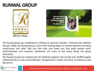Runwal Bliss - Lower Powai, Kanjurmarg, Mumbai | PPT