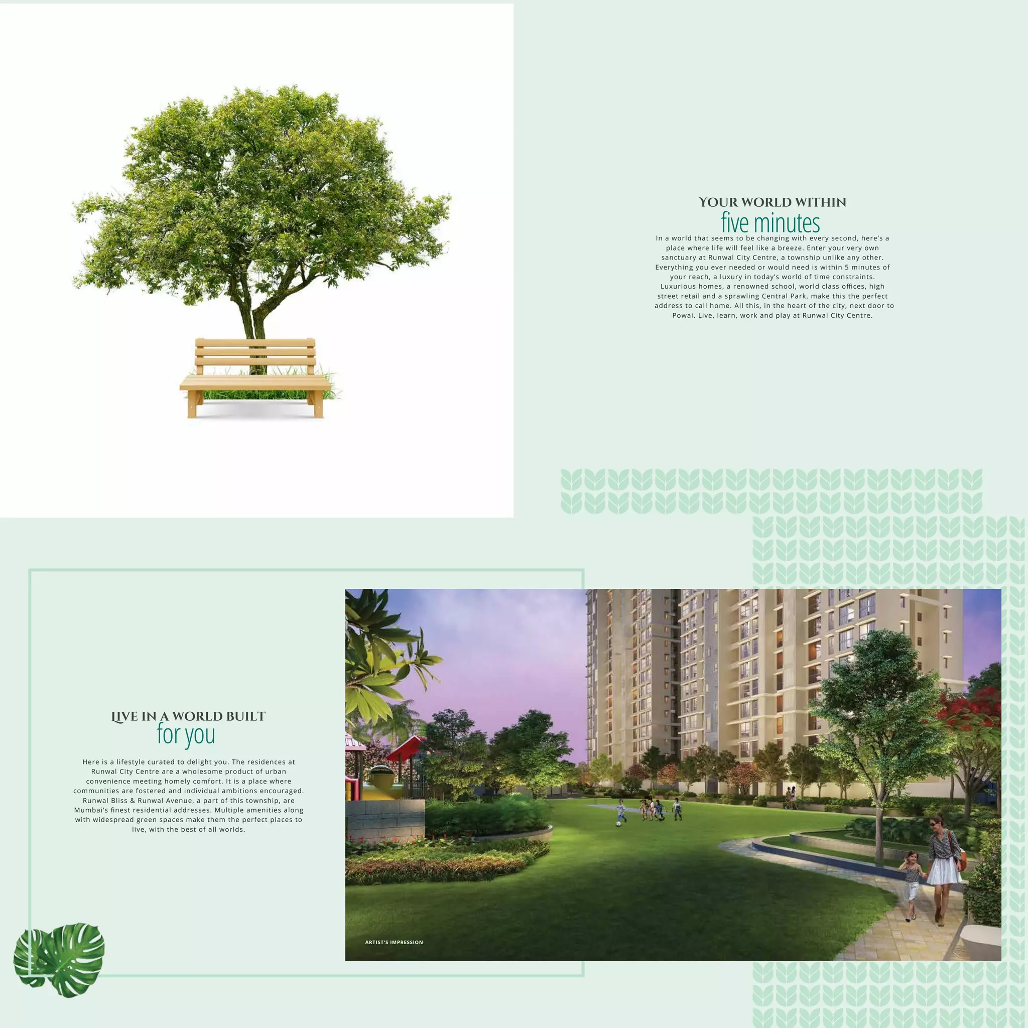 Runwal Park Side Brochure | PDF