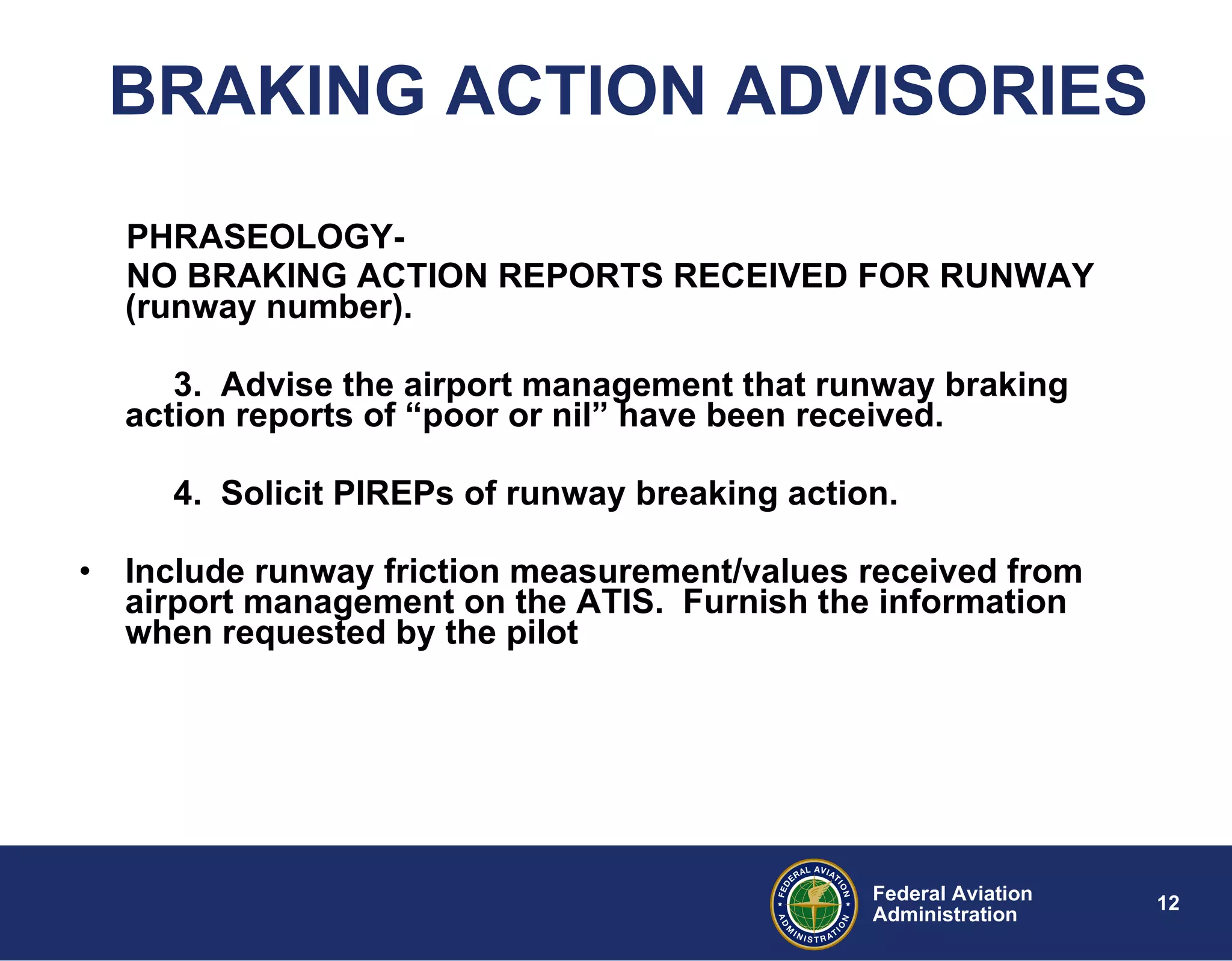 Runway Condition Reporting | PPT