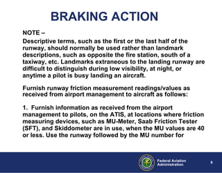Runway Condition Reporting | PPT