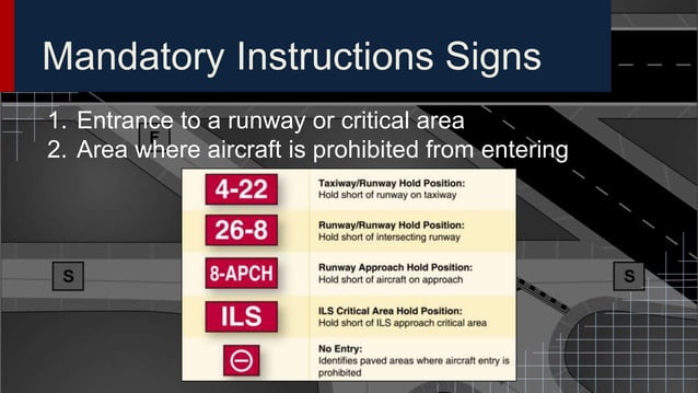 Runway Incursion, Airport Signage and Markings - Presentation for ...