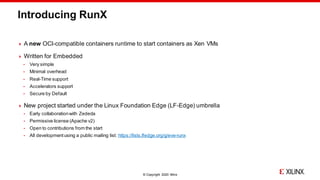 RunX: deploy real-time OSes as containers at the edge | PPT | Free Download
