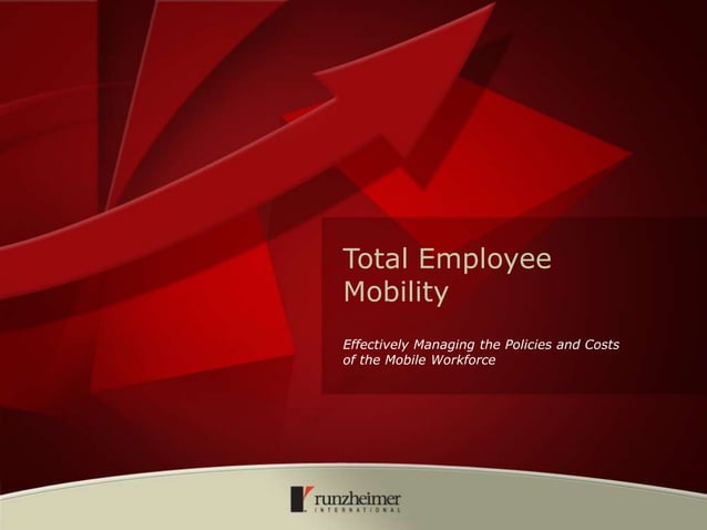 Runzheimer Total Employee Mobility | PPTX | Automotive Industry ...