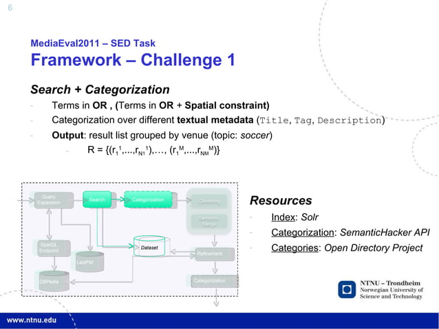 Ntnu Social Event Detection Task Sed Ppt