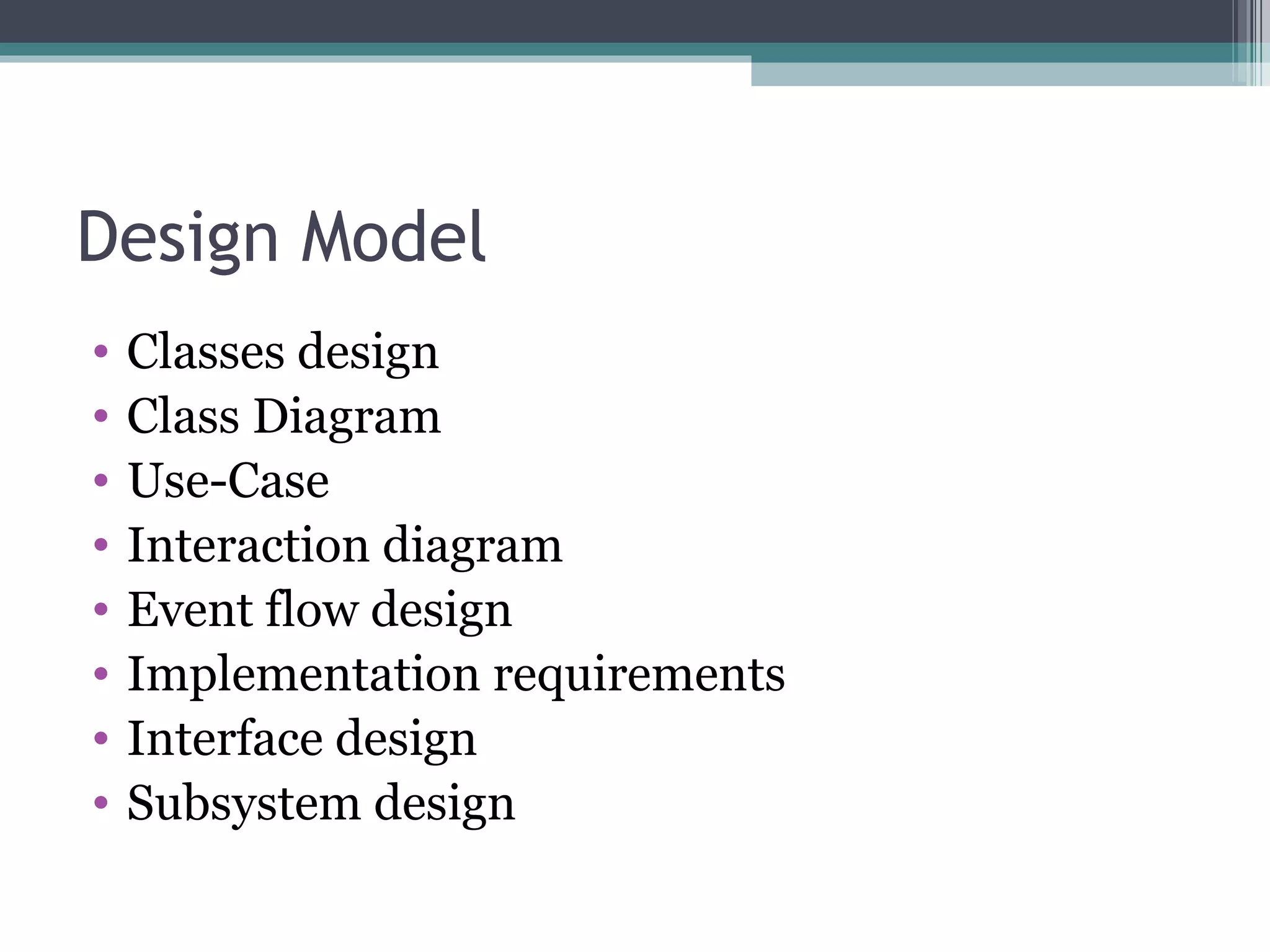 Rup Design Model | PPT