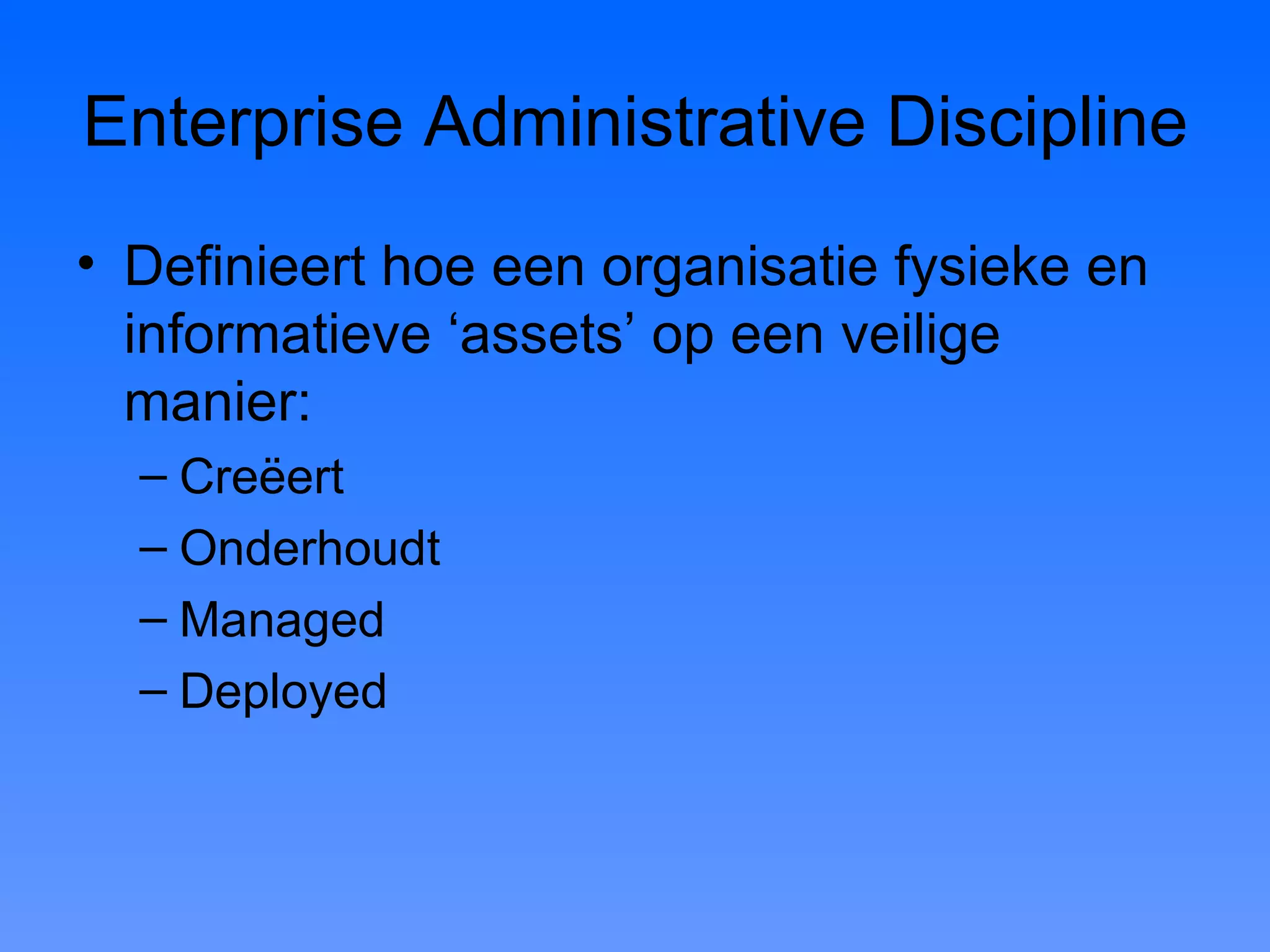 Rup Enterprise Administrative Discipline | PPT