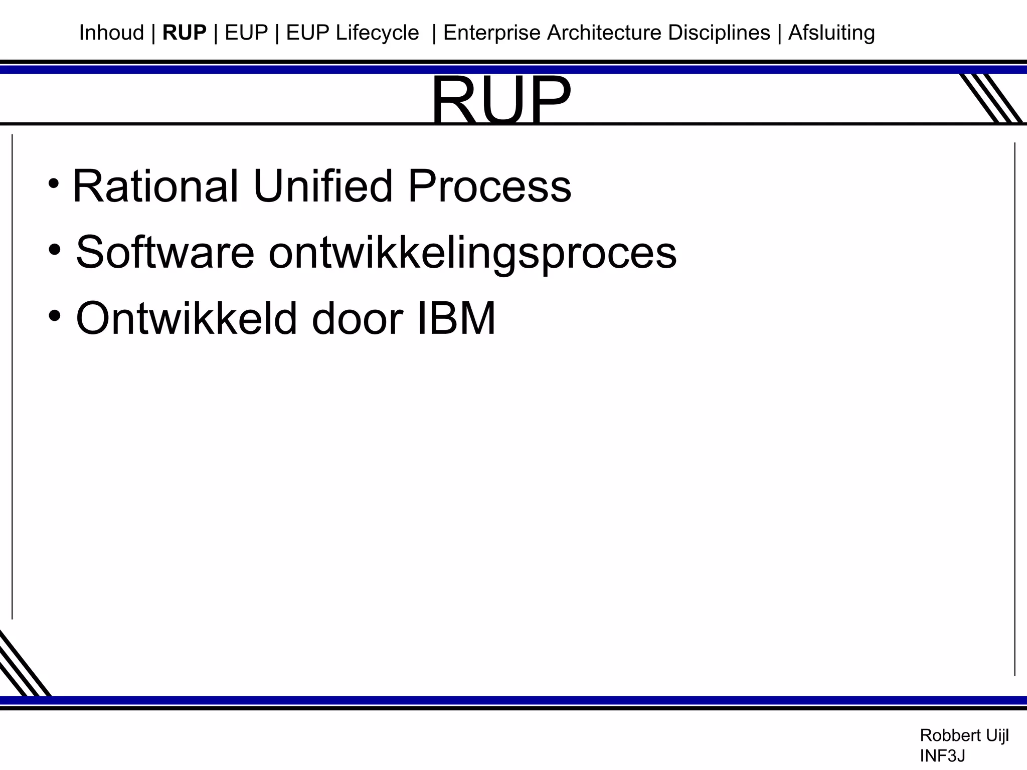 Rup Enterprise Architecture Discipline Ppt