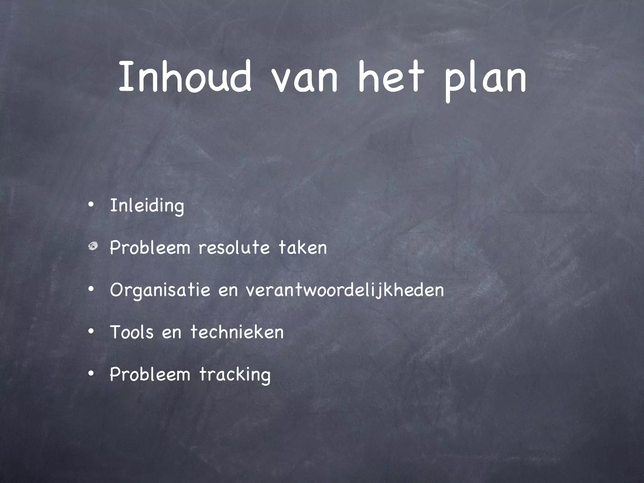 Rup Problem Resolution Plan | PPT