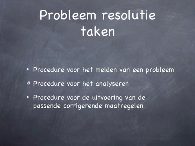 Rup Problem Resolution Plan | PPT