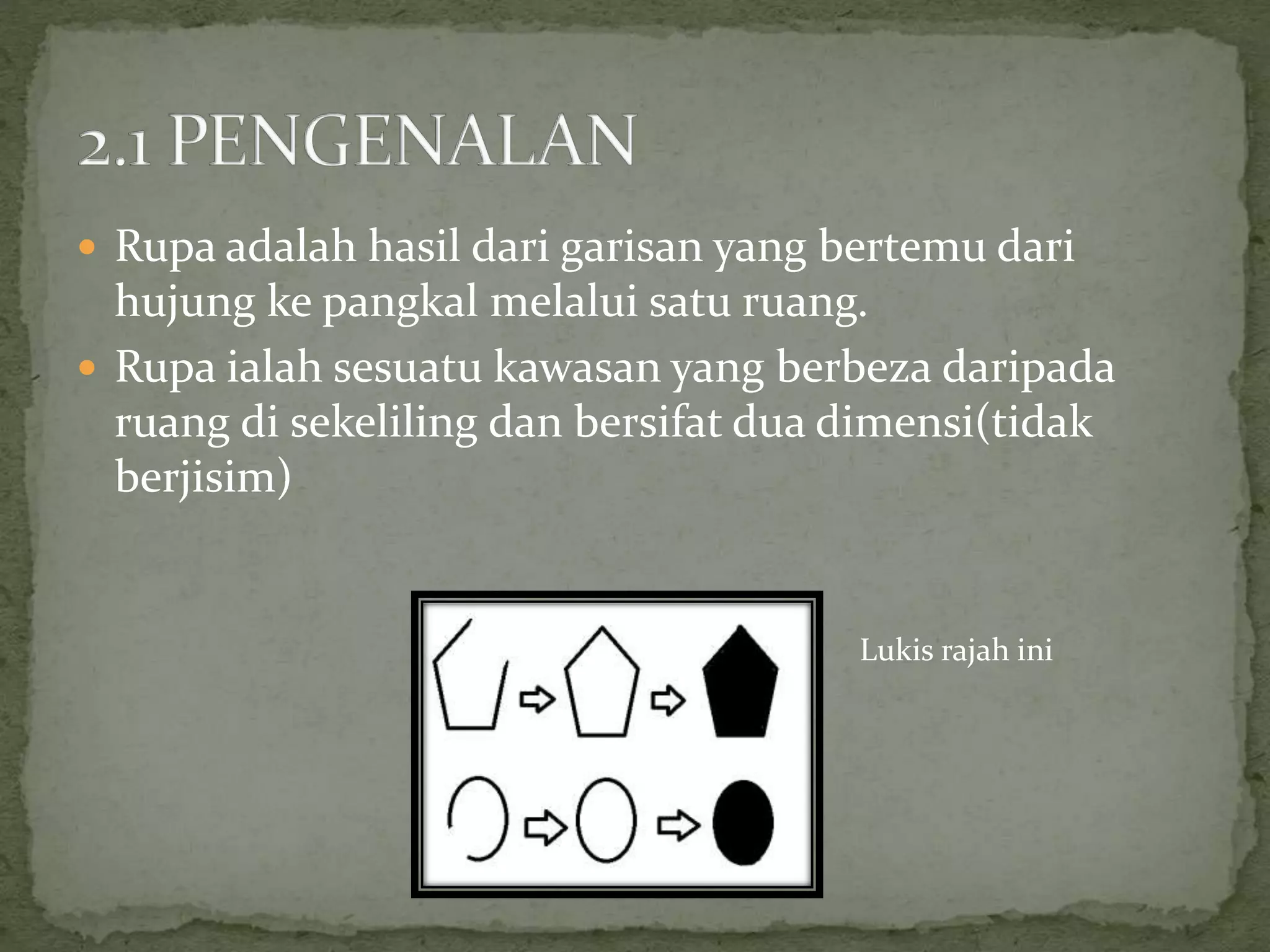 seni visual tingkatan1(rupa) | PPTX