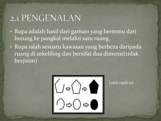 seni visual tingkatan1(rupa) | PPTX