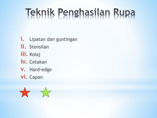 PENDIDIKAN SENI TINGKATAN 1 RUPA | PPTX