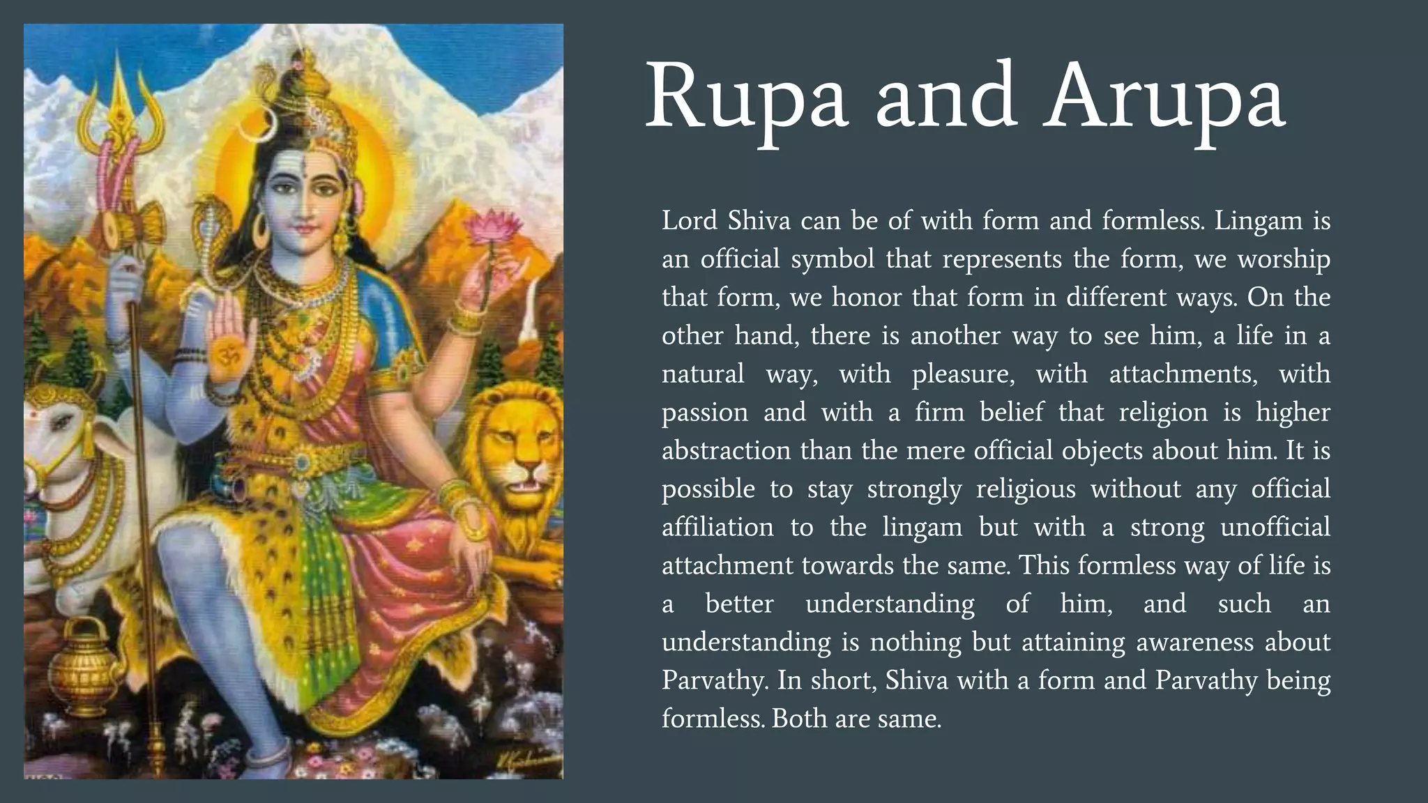 Rupa and arupa | PPT