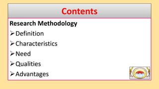 Research Methodology | PPT