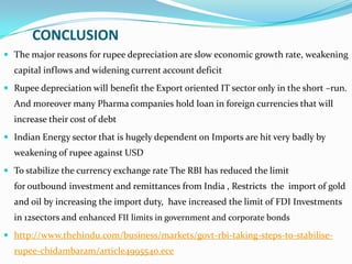 Rupee depreciation and its impact on indian industries- using ...