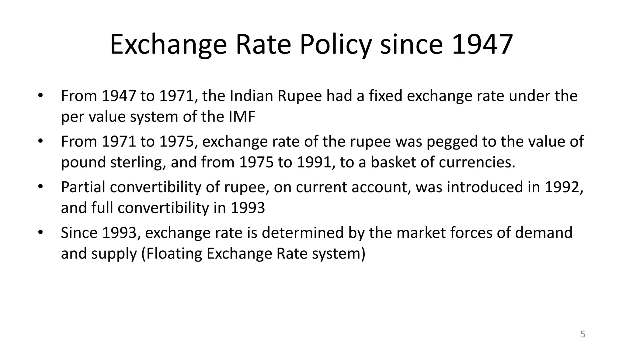 Rupee vs dollar | PPTX