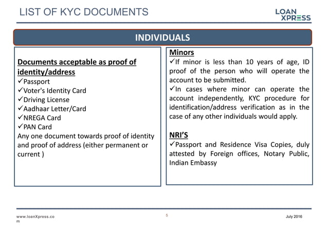Introduction to Know Your Customer (KYC) | PPTX