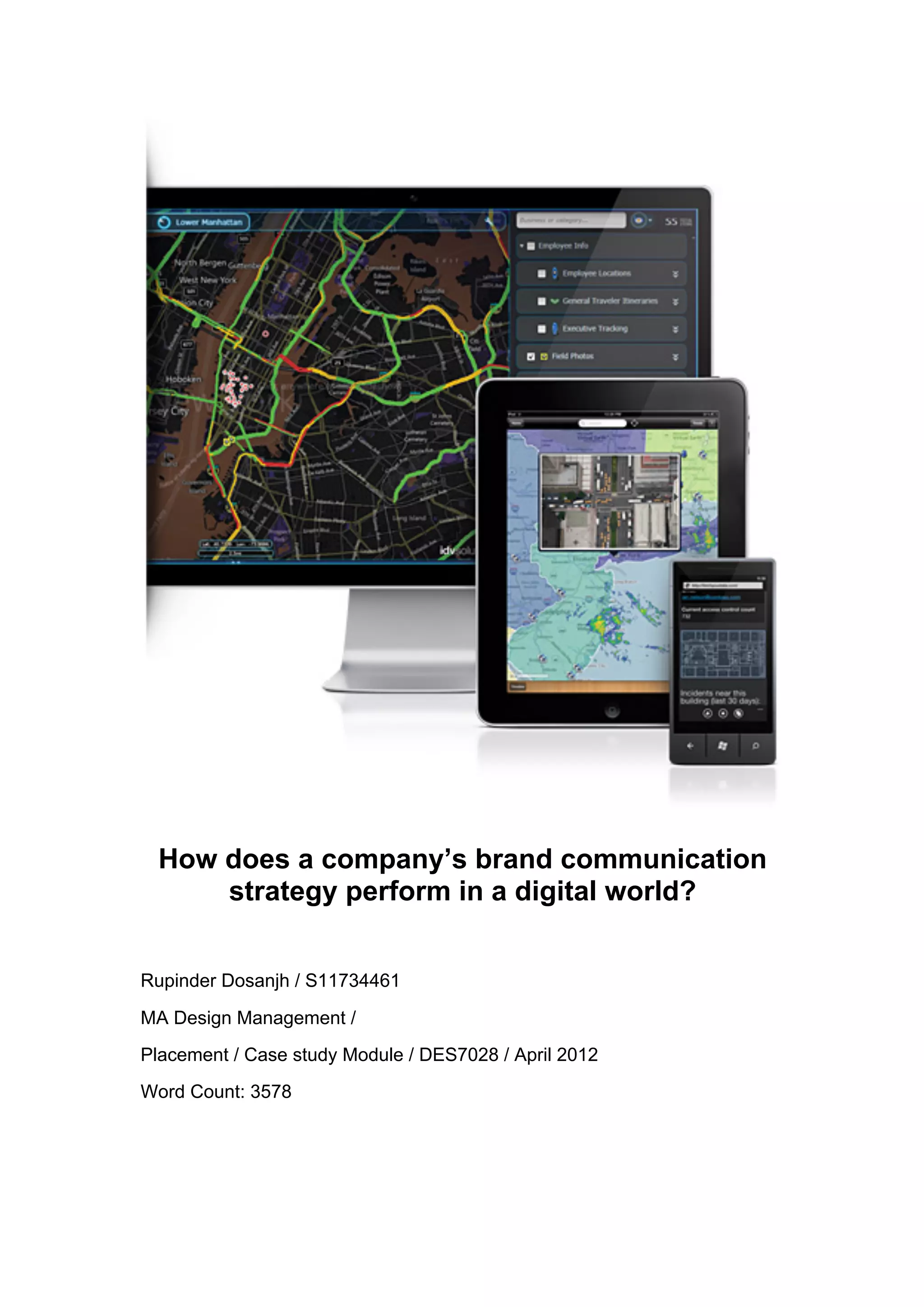 John Lewis Case Study - How does a company's brand communication strategy perform in a digital ...