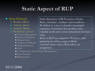 An Overview of RUP methodology | PPT