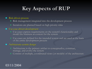An Overview of RUP methodology | PPT
