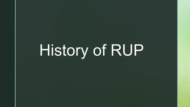 RUP - Rational Unified Process | PPT