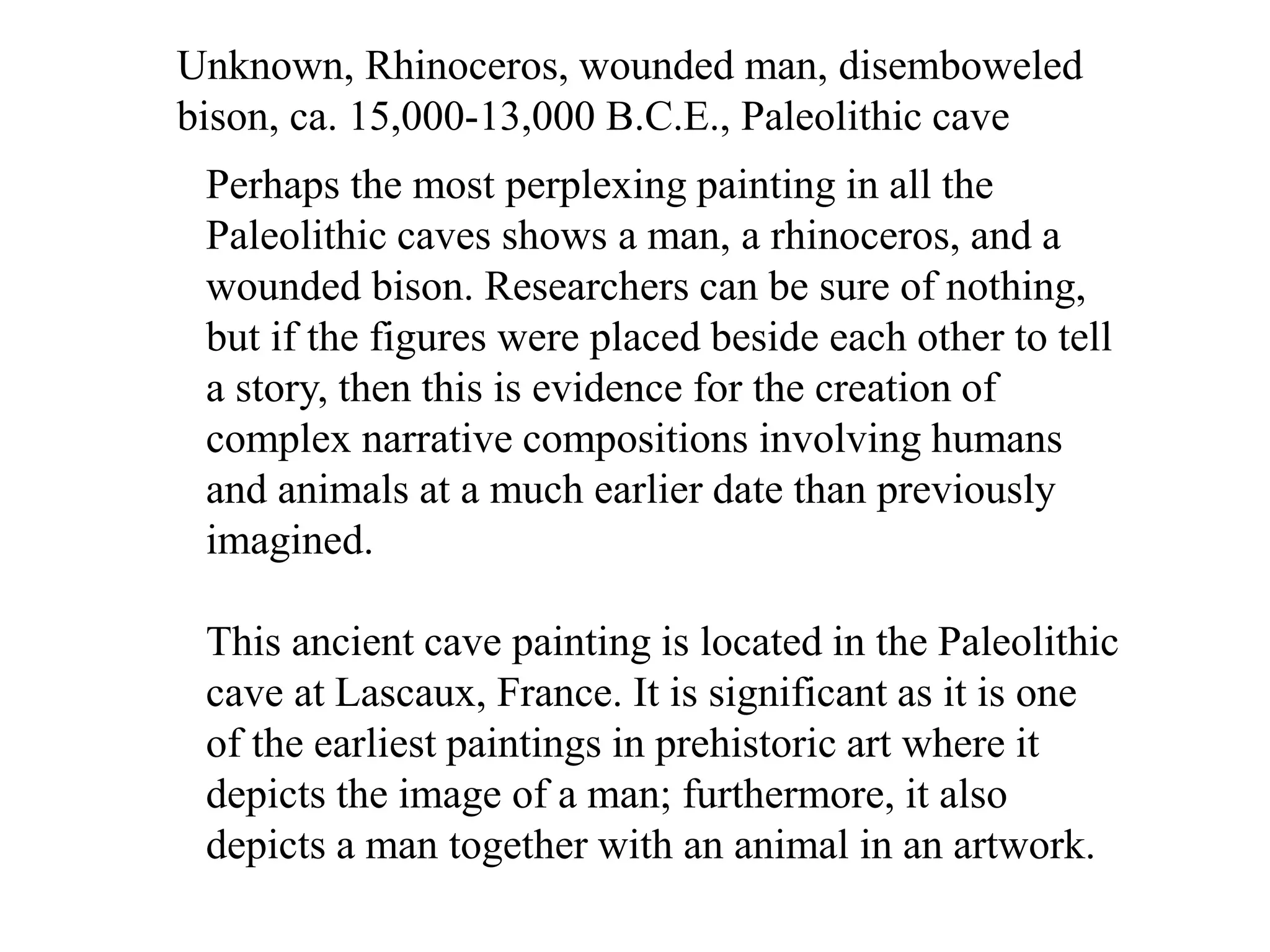 Ru prehistoric cave art.ppt