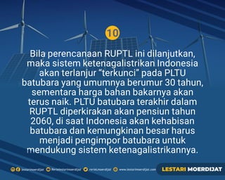 RUPTL 2019-2028: Perkembangan Energi Terbarukan | PDF