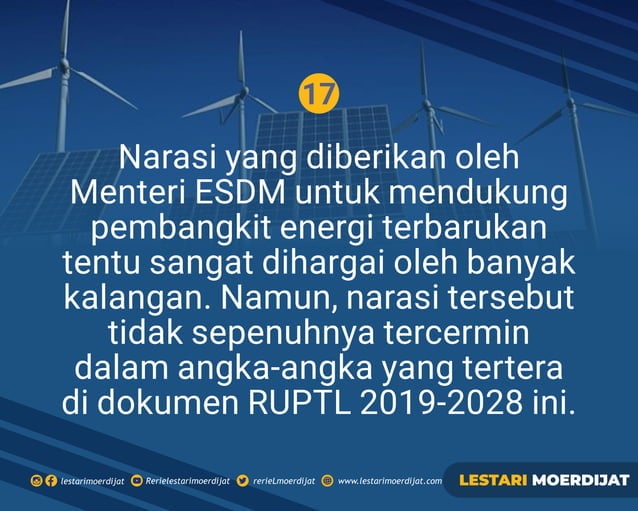 RUPTL 2019-2028: Perkembangan Energi Terbarukan | PDF