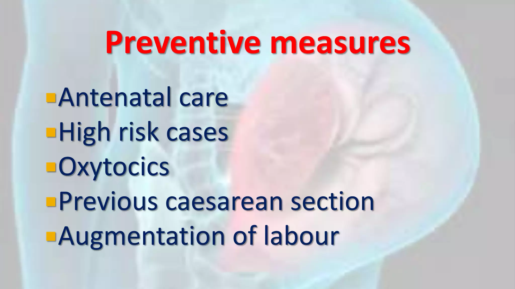 Rupture of the uterus | PPTX