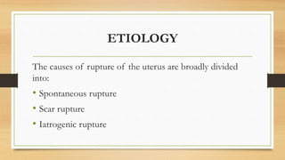 Rupture of the uterus.pptx