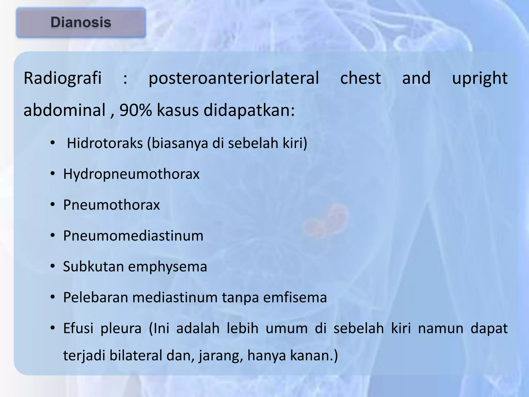 Ruptur esofagus&trauma hepar | PPTX