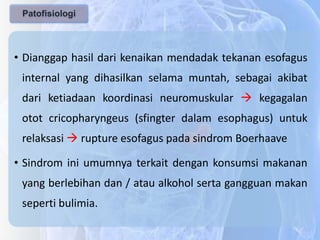 Ruptur esofagus&trauma hepar | PPT