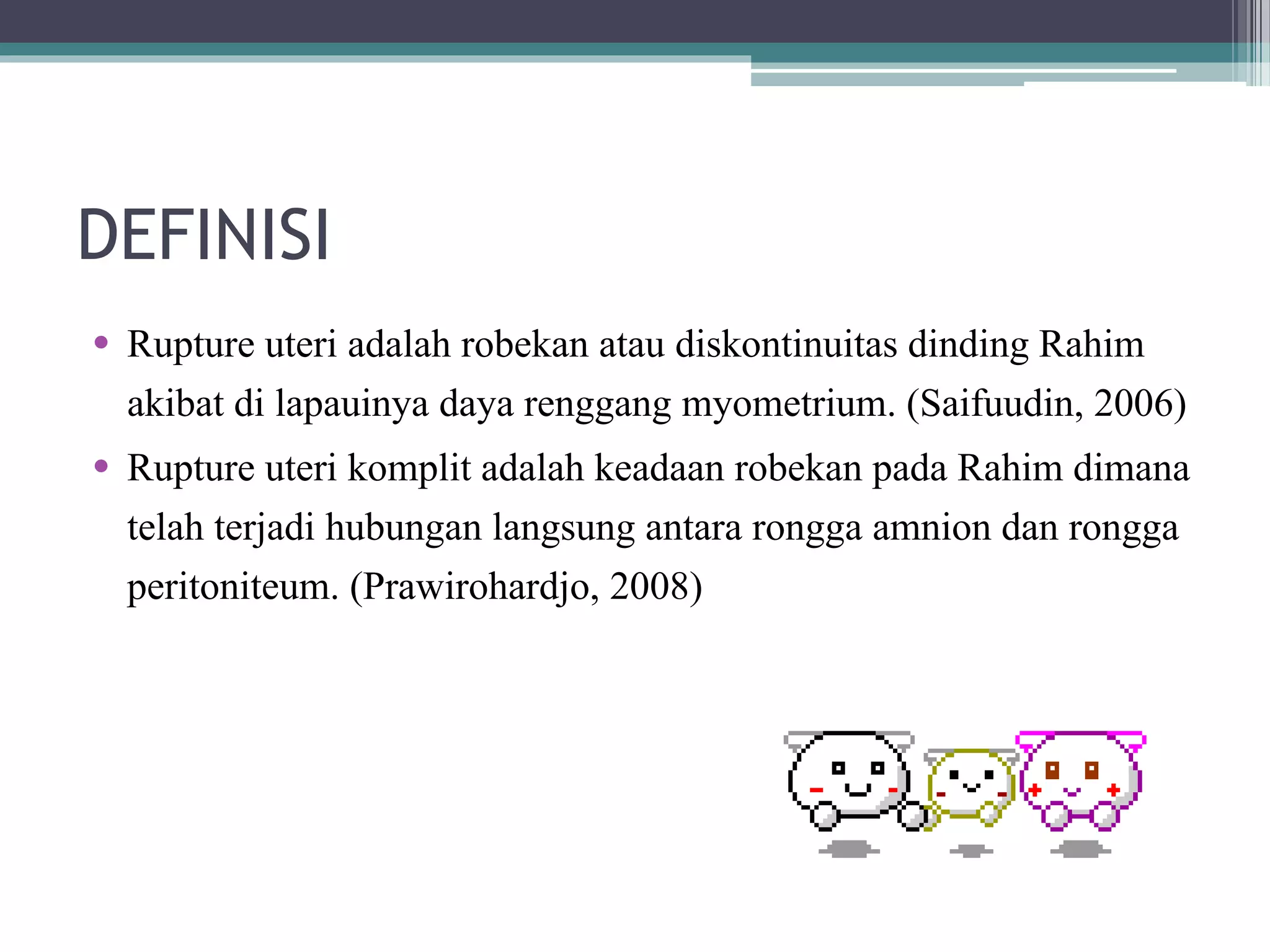 Rupture uteri | PPTX
