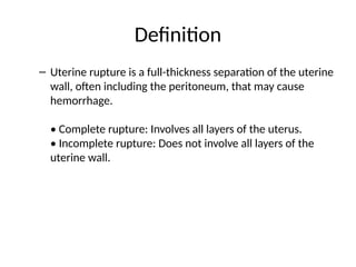 Rupture_..................Uterus_Prresenttarioon .pptx