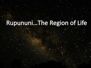 Scenes of the Rupununi | PPTX