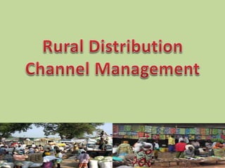 Distribution channels in rural | PPTX