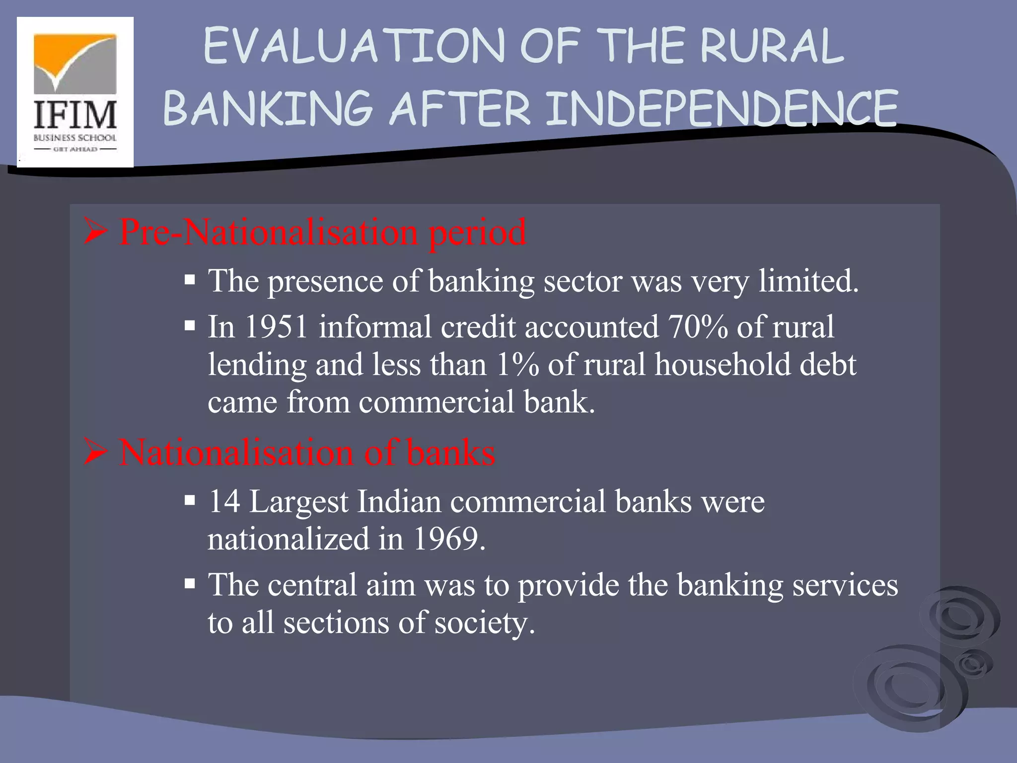 Rural Banking | PPT
