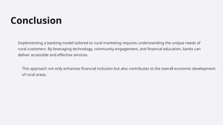 Rural-Banking-Model-Overview of agribusiness | PPT