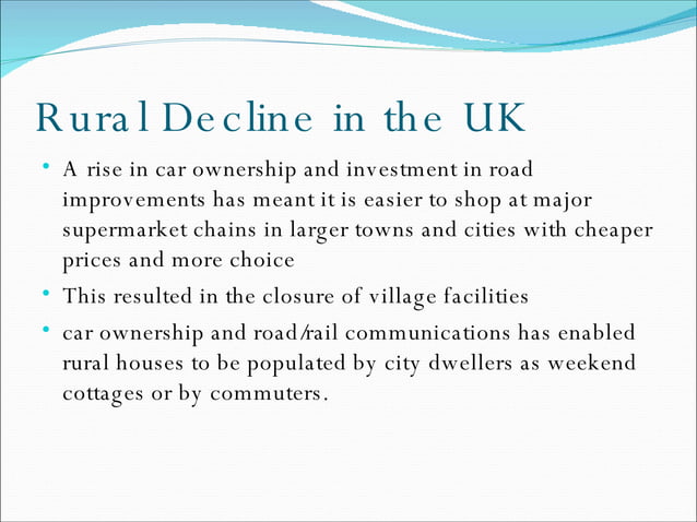 Rural Decline[1][1][1] | PPT