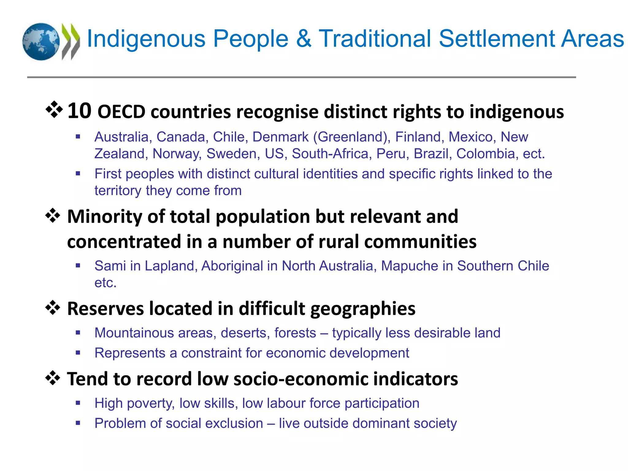 Rural Development and Indigenous Communities in Traditional Settlement ...
