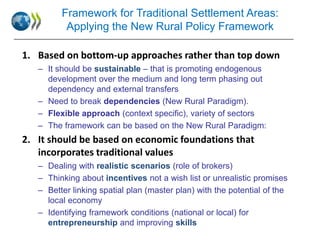 Rural Development and Indigenous Communities in Traditional Settlement ...