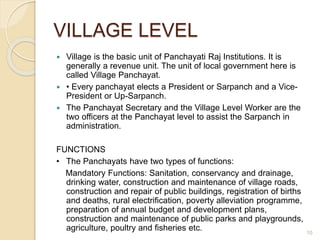 Rural planning-under-decentralized-framework | PPTX
