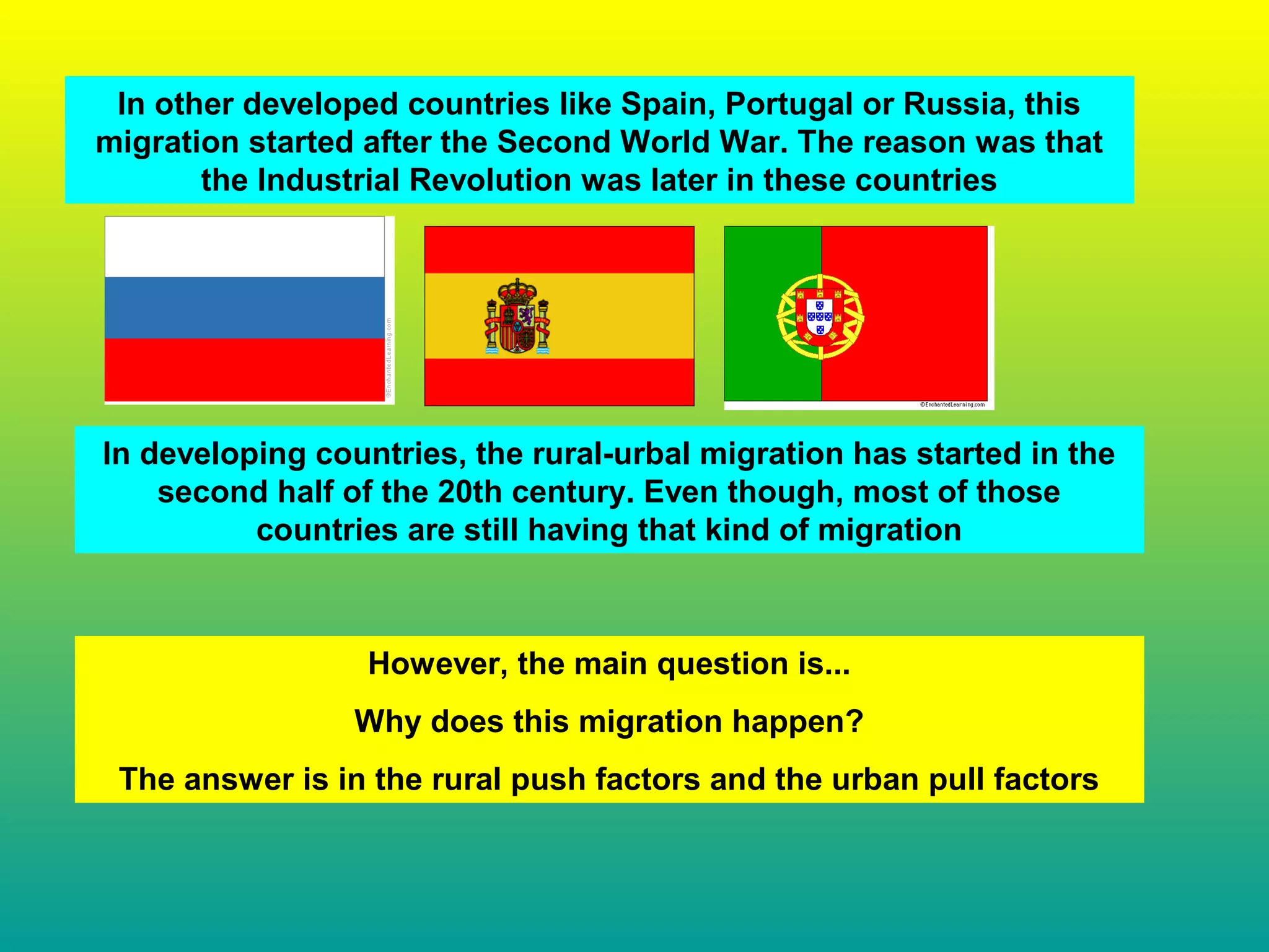 Rural urban migration | PPT