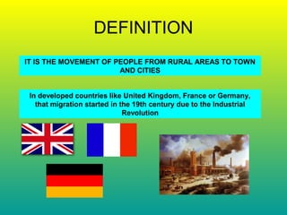 Rural urban migration | PPT