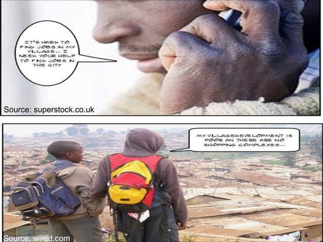 Rural urban migration (comic) | PPT