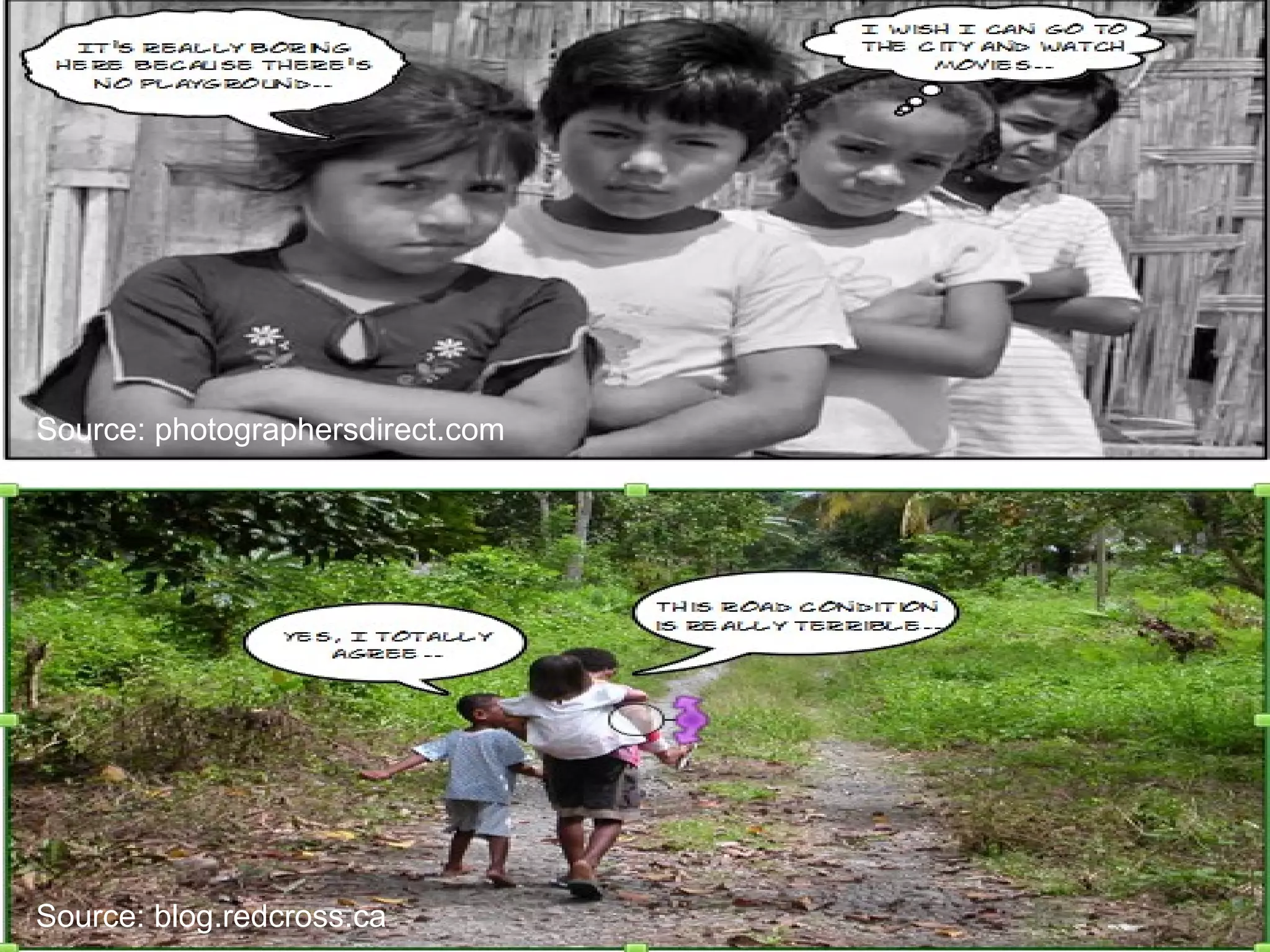 Rural urban migration (comic) | PPT
