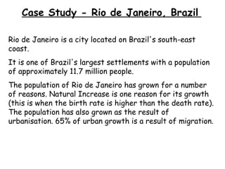 Rural Urban Migration Ledc | PPT