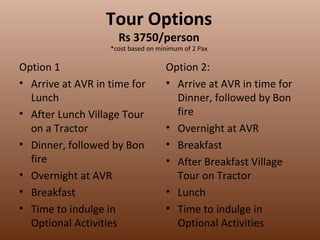 Rural Village Tour | PPT